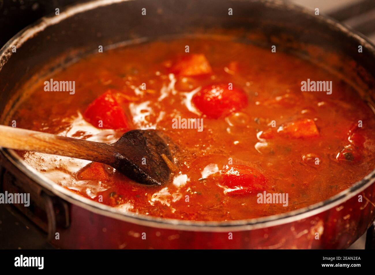 Hot stock pot Stock Photo - Alamy