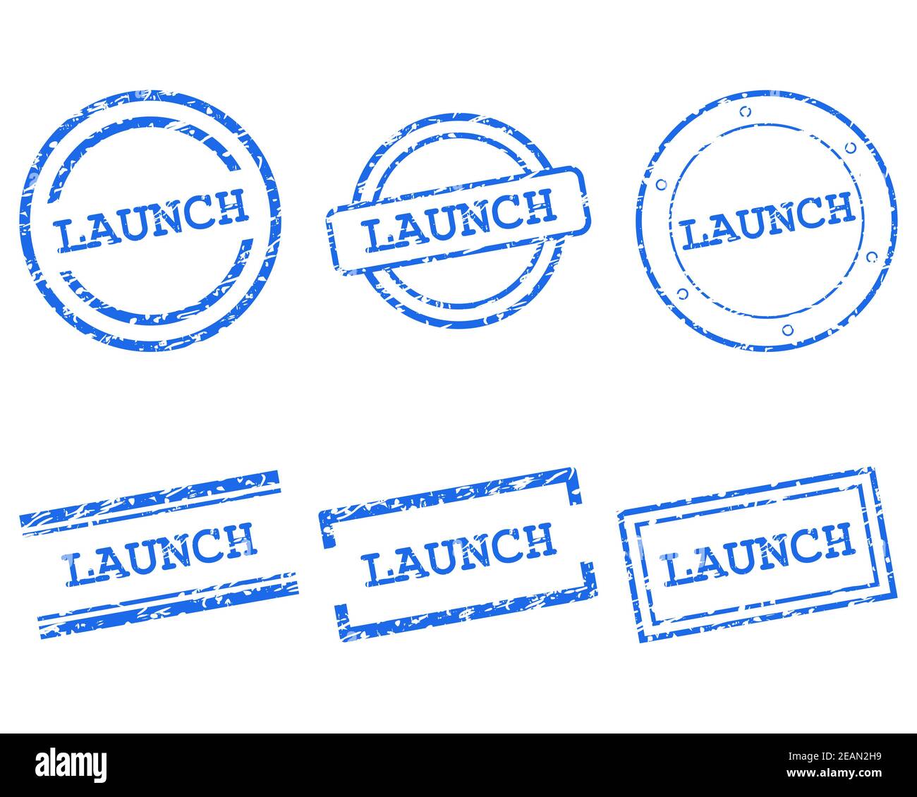 Launch stamps hi-res stock photography and images - Alamy