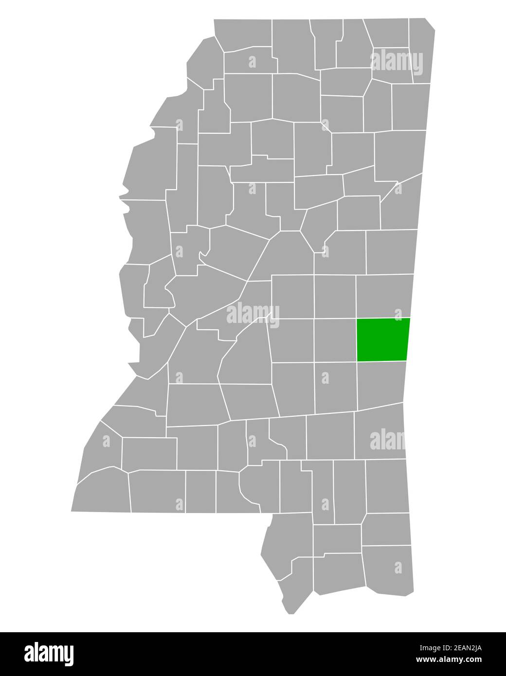 Map of lauderdale Cut Out Stock Images & Pictures - Alamy