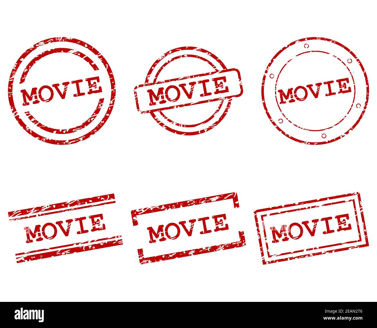 Movie stamps hi-res stock photography and images - Alamy