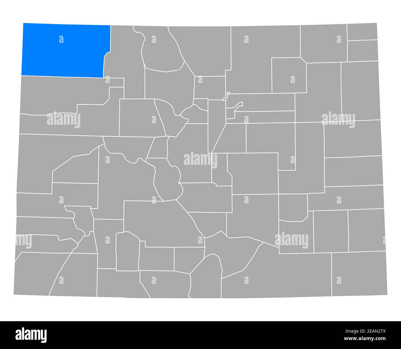 Map of Moffat in Colorado Stock Photo - Alamy