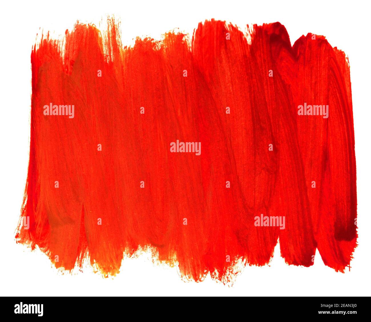 Very dirty hand painted paintbrush texture with red color Stock Photo ...