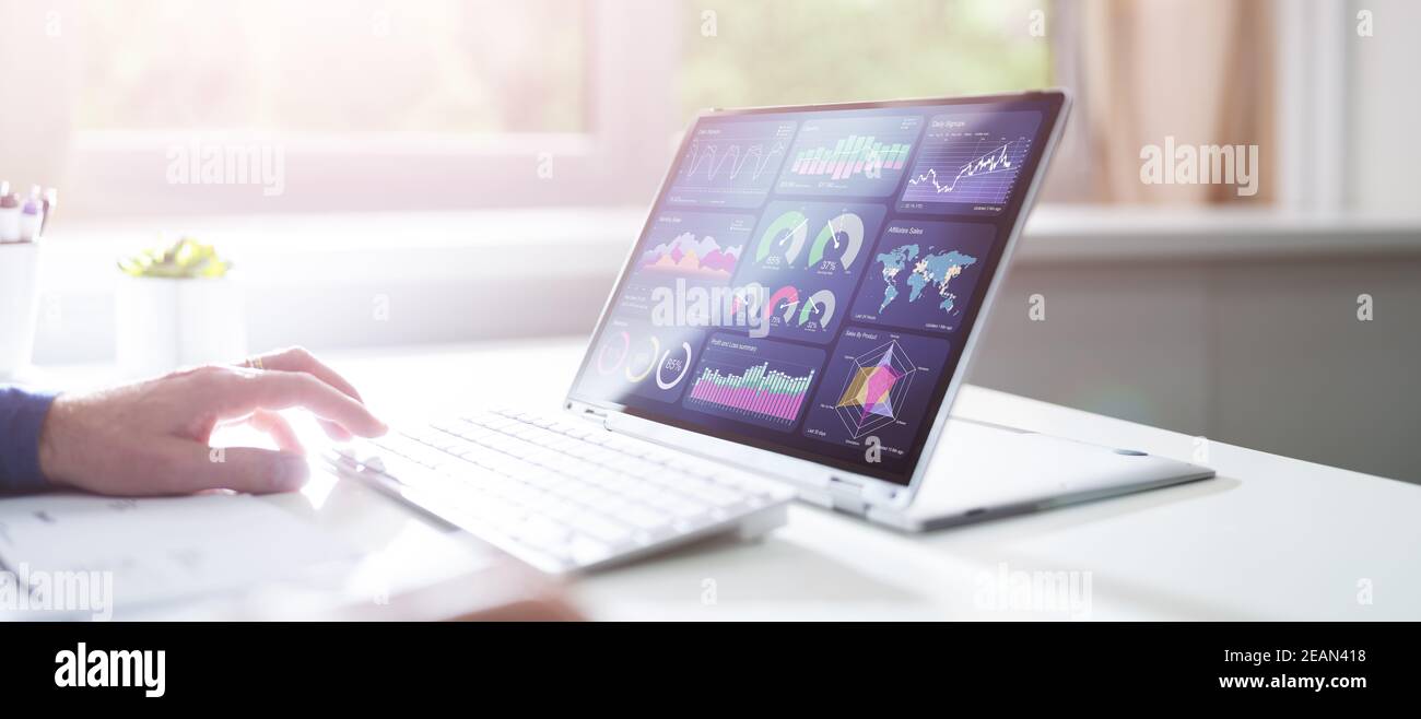 Predictive analytics kpi dashboard hi-res stock photography and images ...