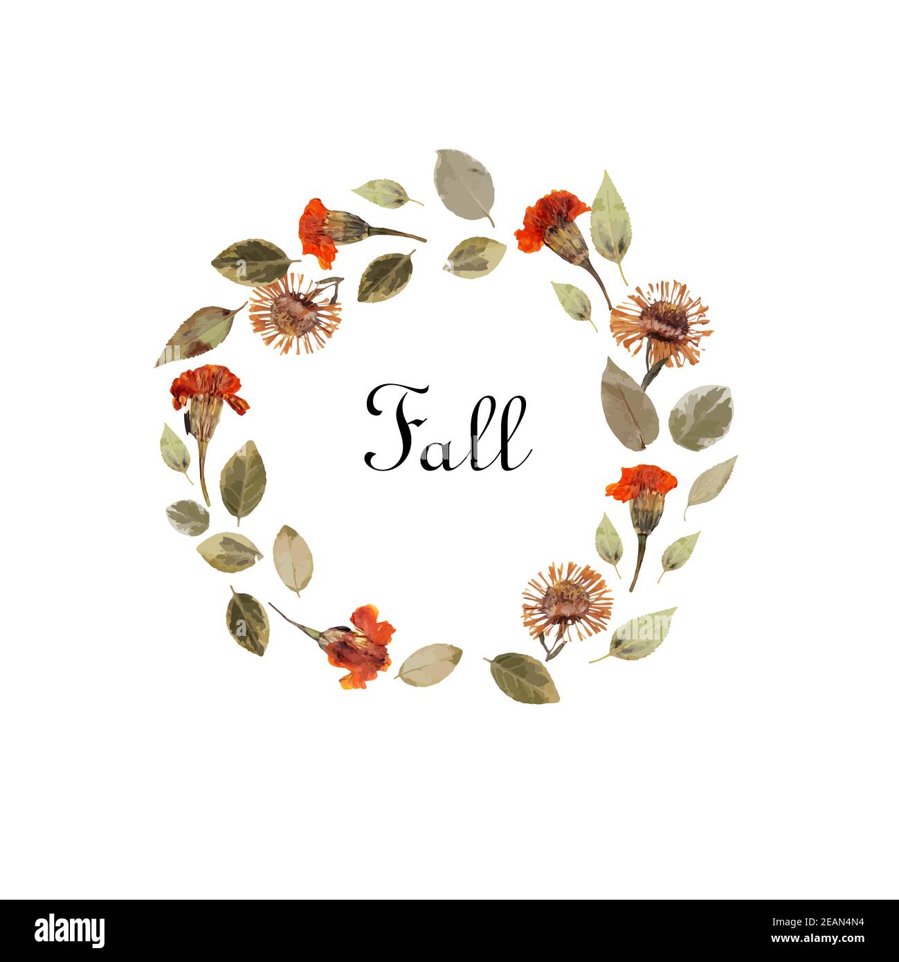 Green autumn scenery on Cut Out Stock Images & Pictures - Alamy