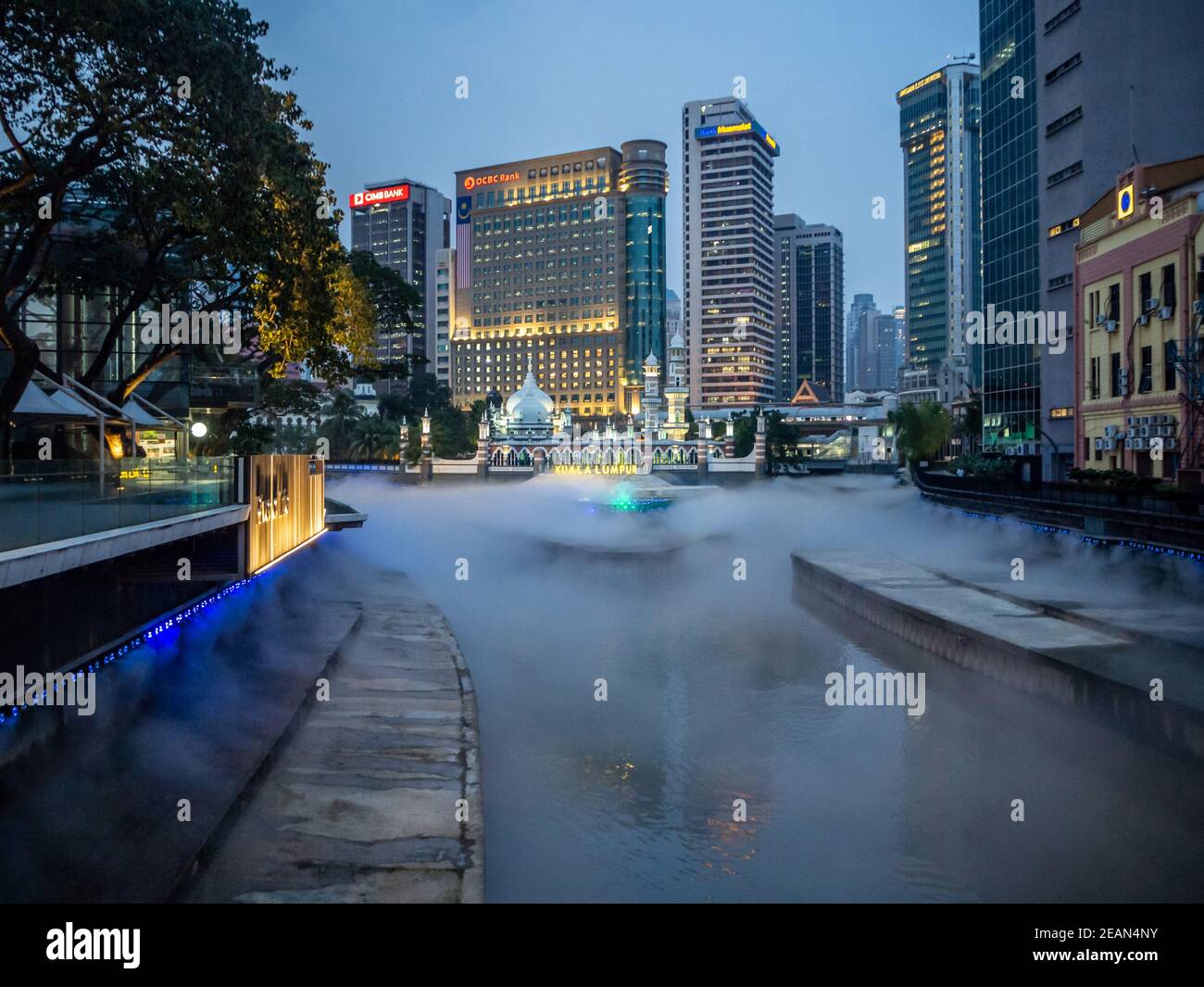 Kuala Lumpur, Malaysia : Masjid Jamek mosque, Klang and Gombak river ...