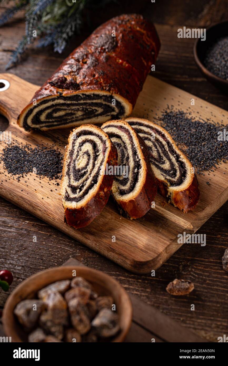 Traditional Hungarian beigli roll Stock Photo - Alamy