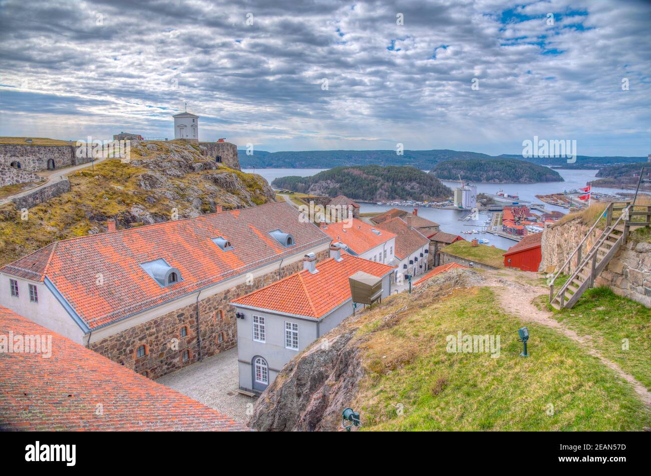Inner courtyard of fredriksten fortress in Halden, Norway Stock Photo ...