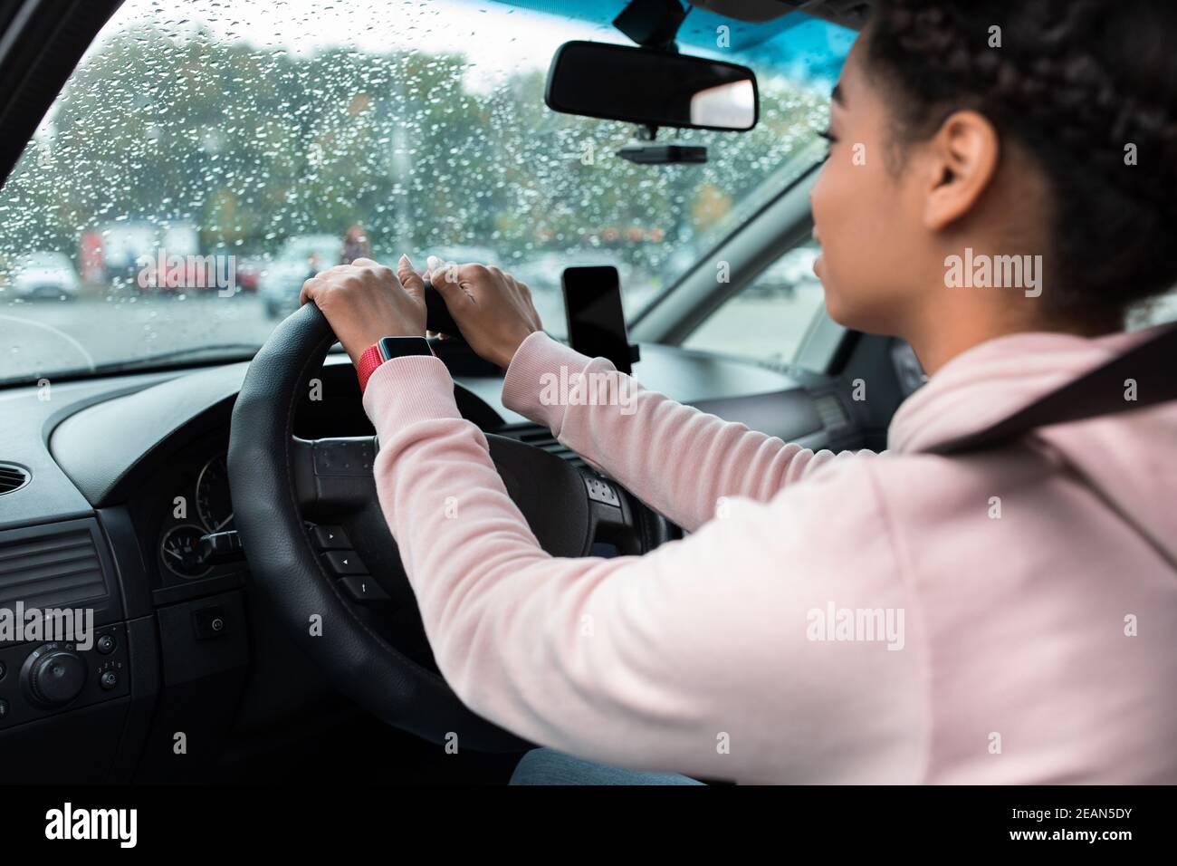 Driver enjoys hi-res stock photography and images - Alamy