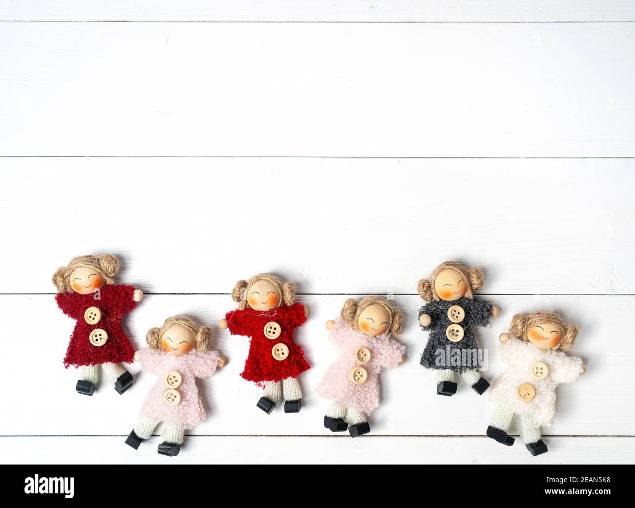 small handcrafted dolls Stock Photo - Alamy