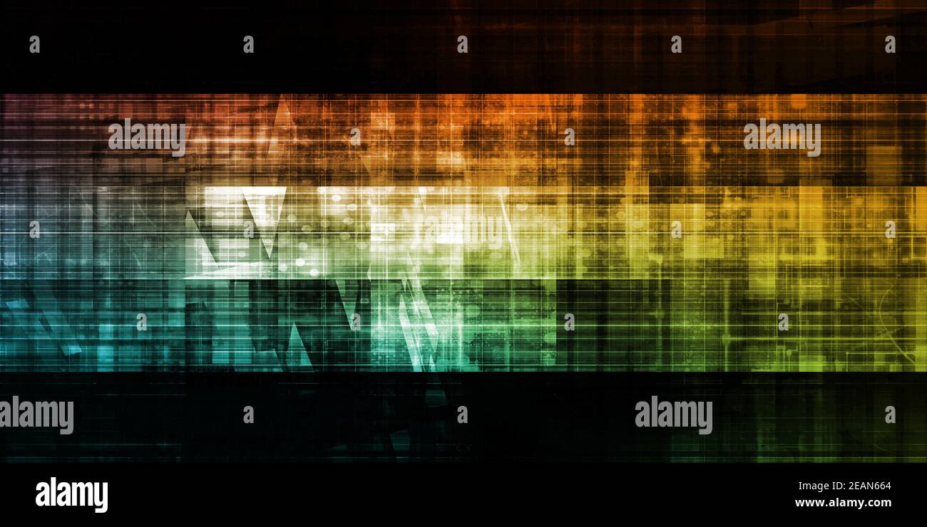 Science concept blue systems hi-res stock photography and images - Alamy