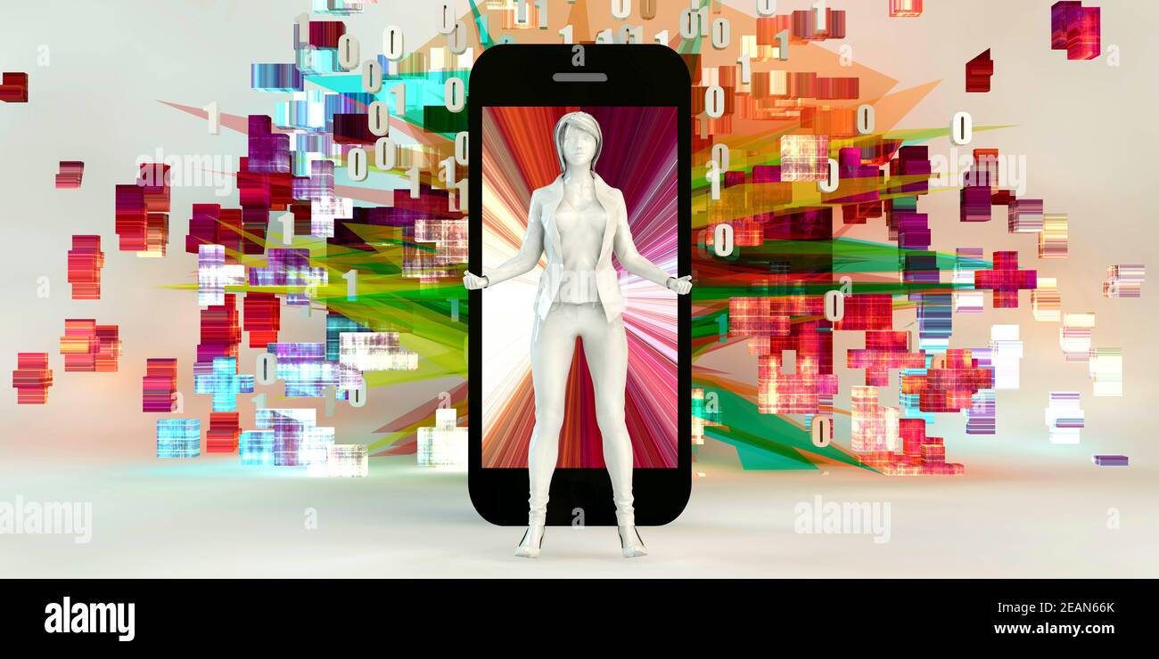 Smartphone Entertainment Multimedia Stock Photo - Alamy