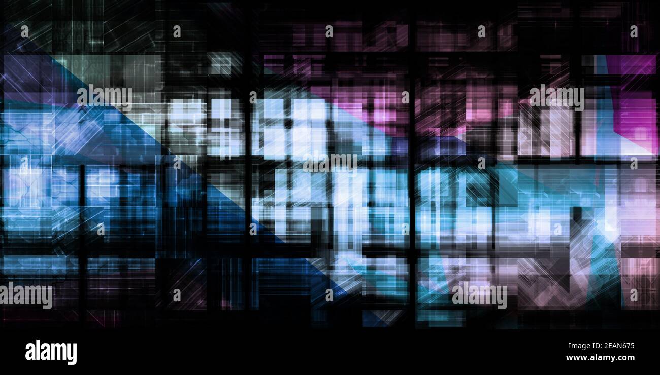 Science Technology Merging Stock Photo - Alamy