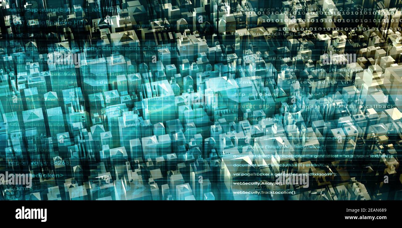 Futuristic City Concept Transportation High Resolution Stock ...