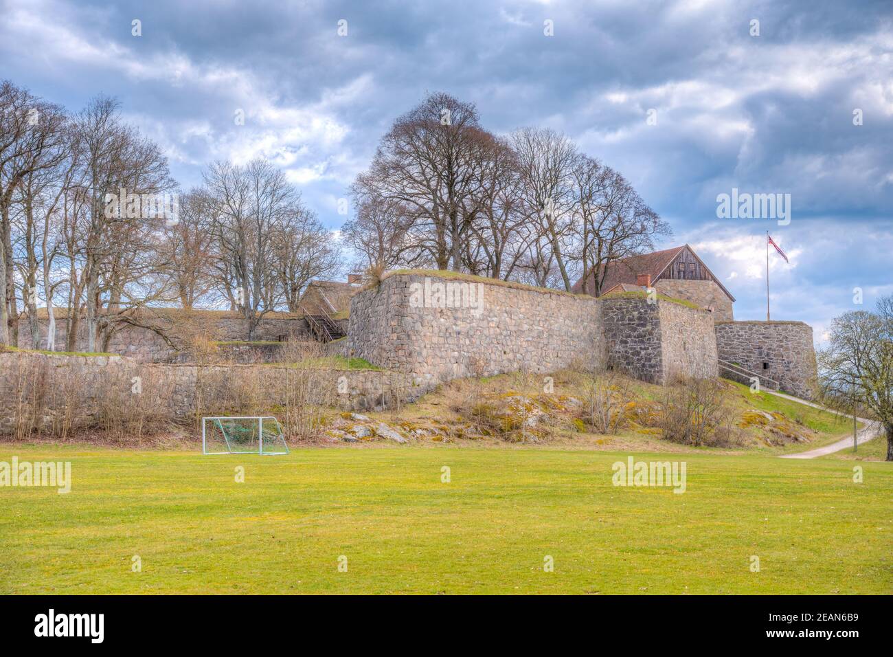 Kongsten fortress in Norwegian city Fredrikstad Stock Photo - Alamy