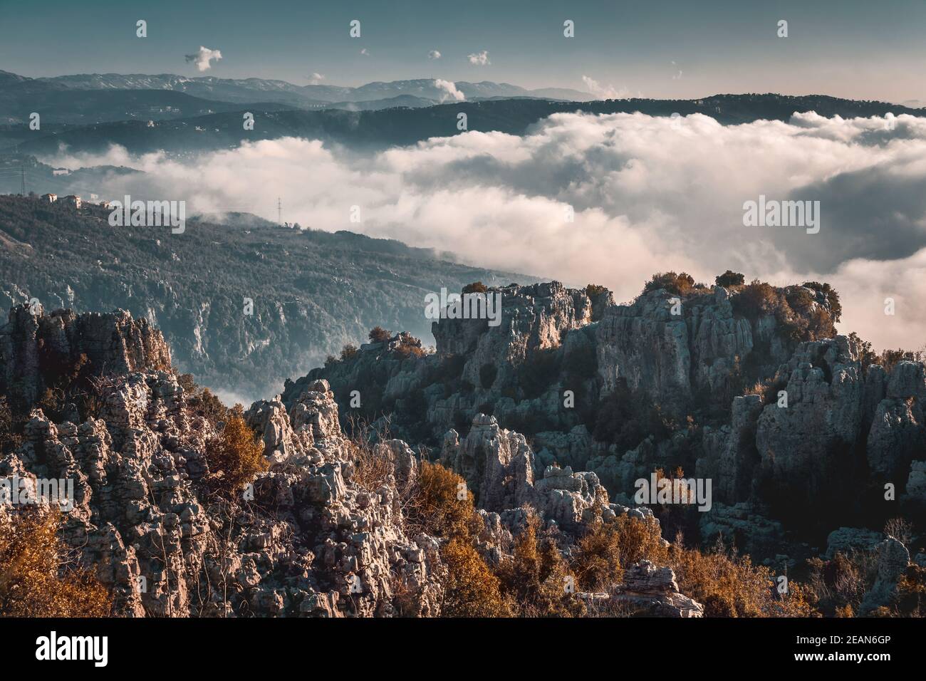 Amazing Mountains Landscape Stock Photo - Alamy