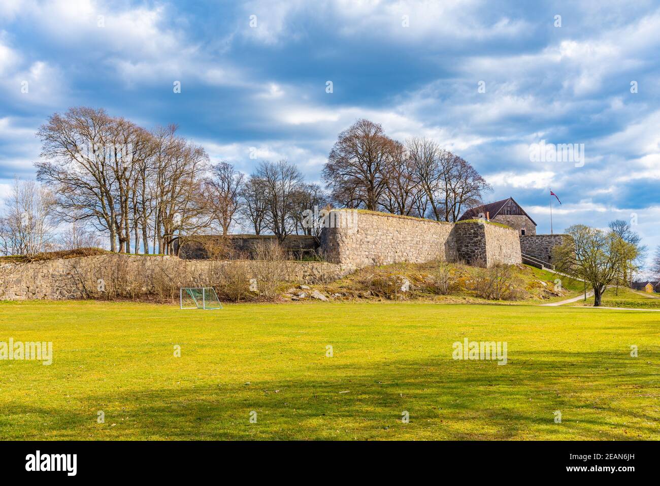 Kongsten fortress in Norwegian city Fredrikstad Stock Photo - Alamy