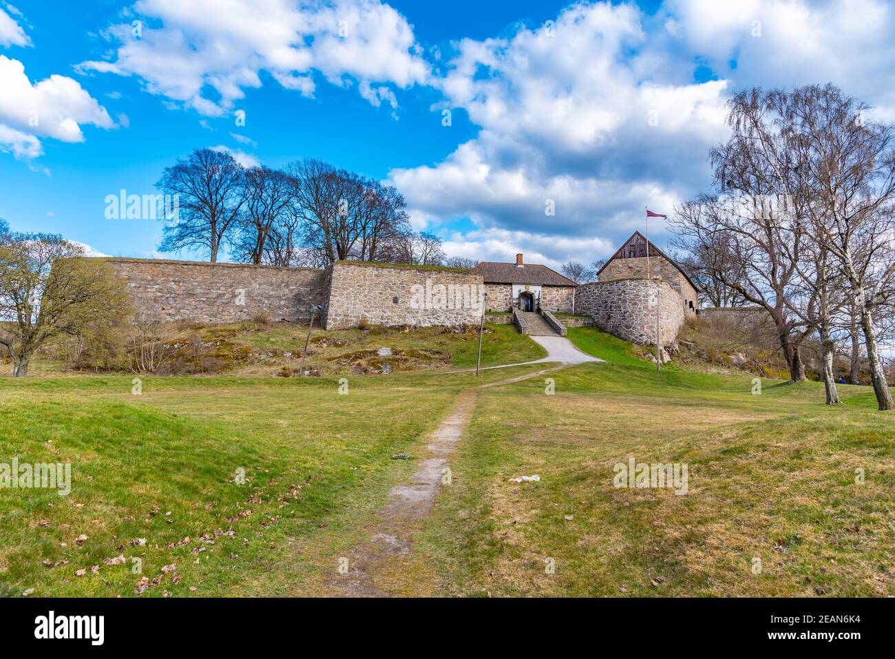 Kongsten fortress in Norwegian city Fredrikstad Stock Photo - Alamy