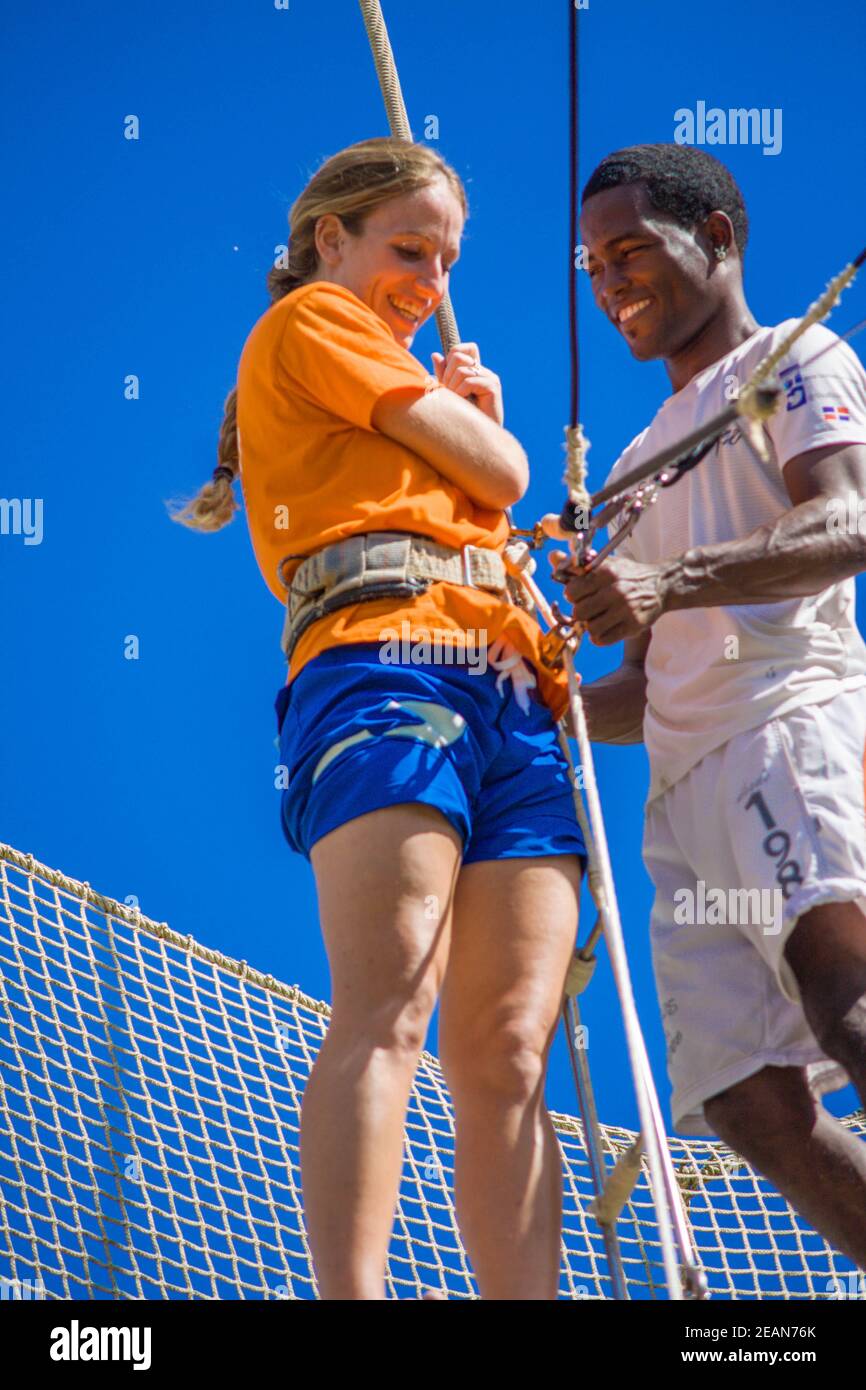 Girl Trapeze Artist High Resolution Stock Photography and Images - Alamy