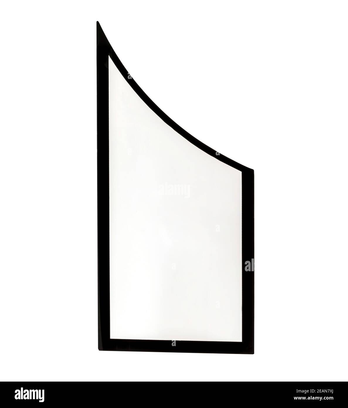 window glass bus white background Stock Photo - Alamy