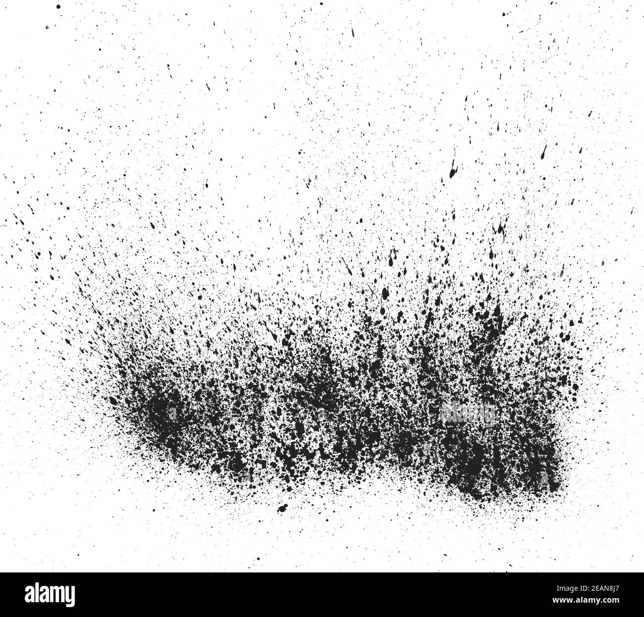 Graffiti splash with black color on white background Stock Photo - Alamy