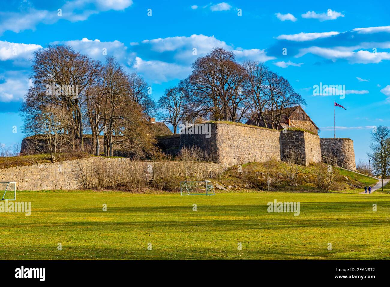 Kongsten fortress in Norwegian city Fredrikstad Stock Photo - Alamy