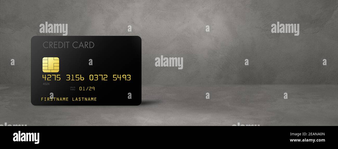 Black business credit card hi-res stock photography and images - Alamy