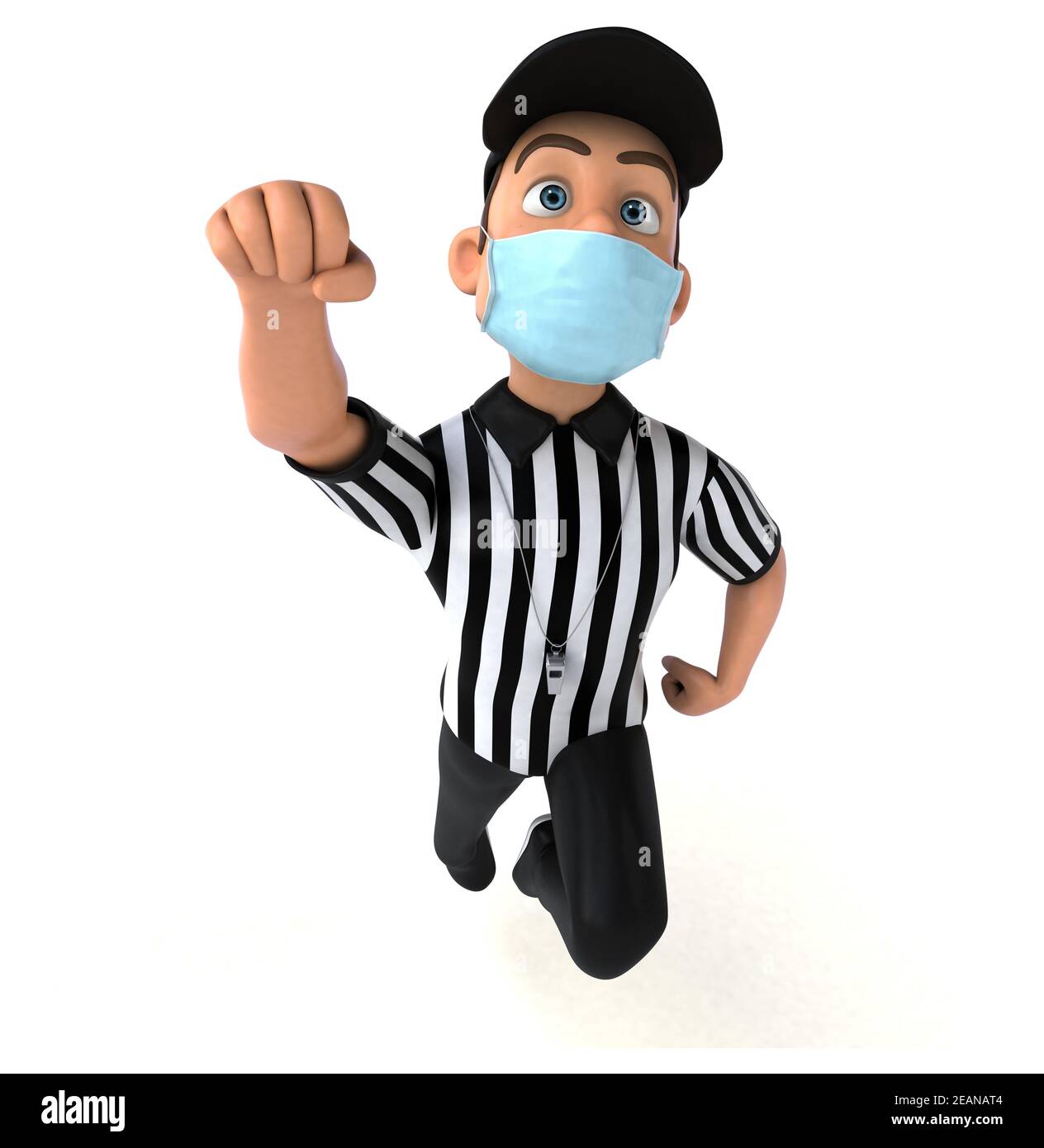 Football referee cartoon hi-res stock photography and images - Alamy