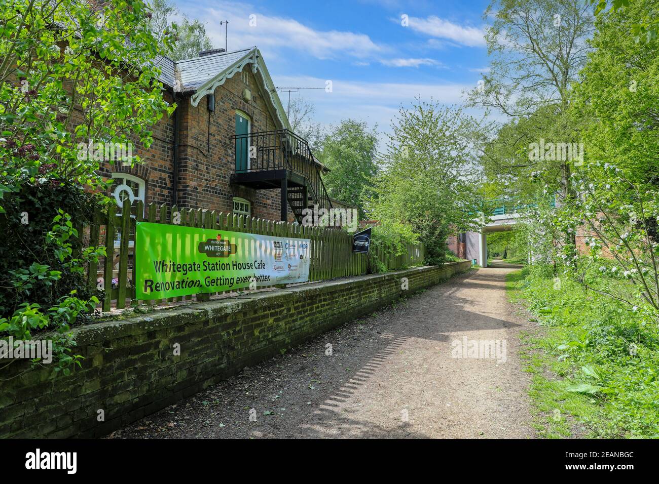 Whitegate Station on the Whitegate Way, Clay Lane, Marton, Winsford ...