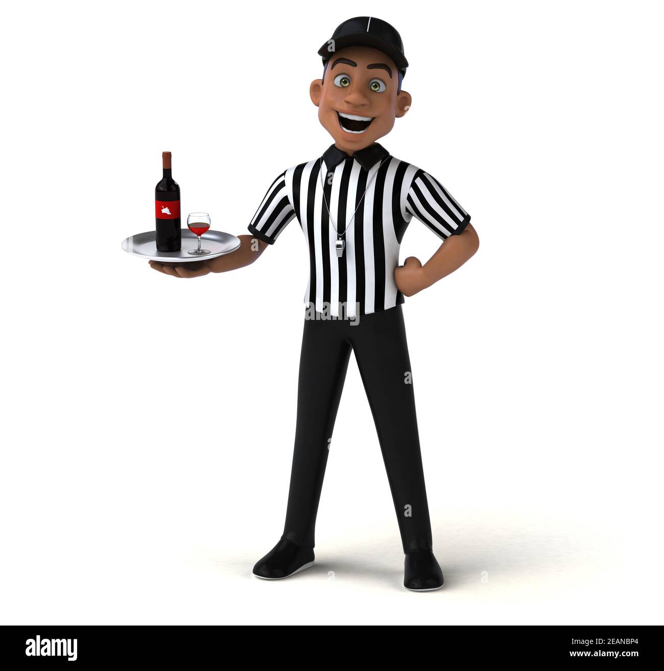 African american waiter Cut Out Stock Images & Pictures - Alamy