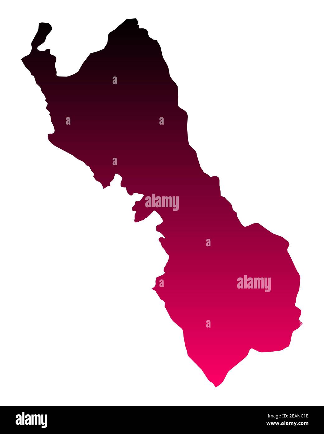 Map of Region Lima Stock Photo - Alamy