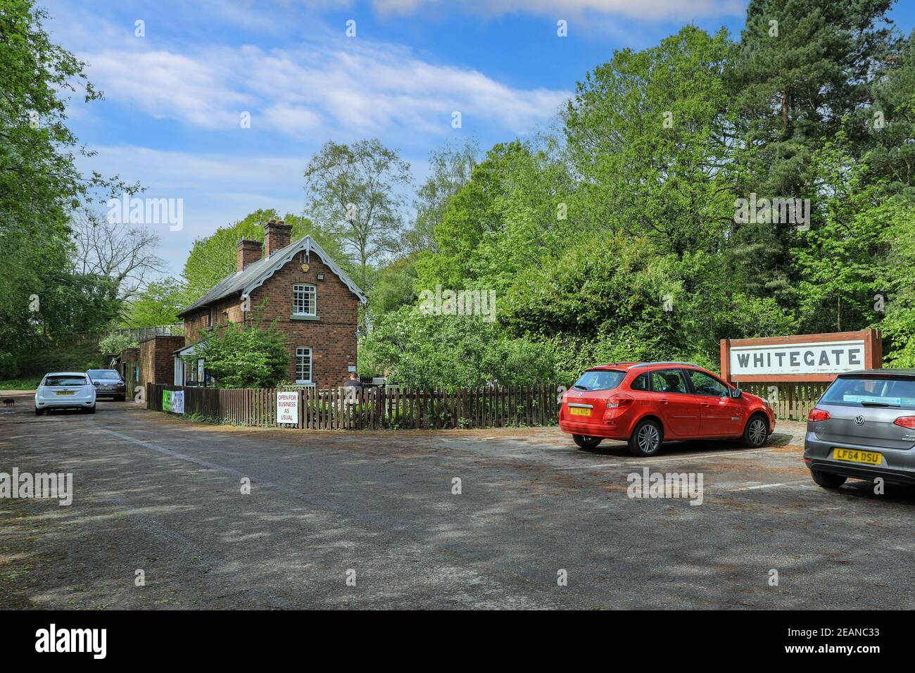 Whitegate Station on the Whitegate Way, Clay Lane, Marton, Winsford ...