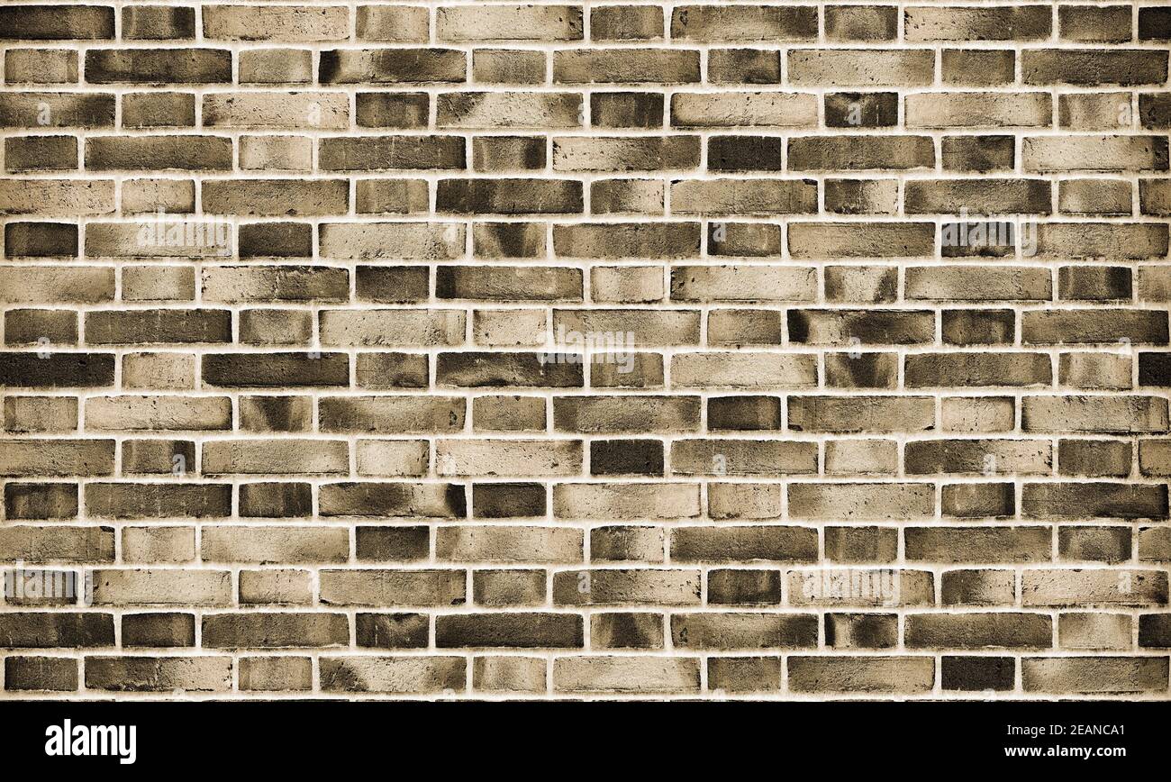 Sand color brick wall hi-res stock photography and images - Alamy