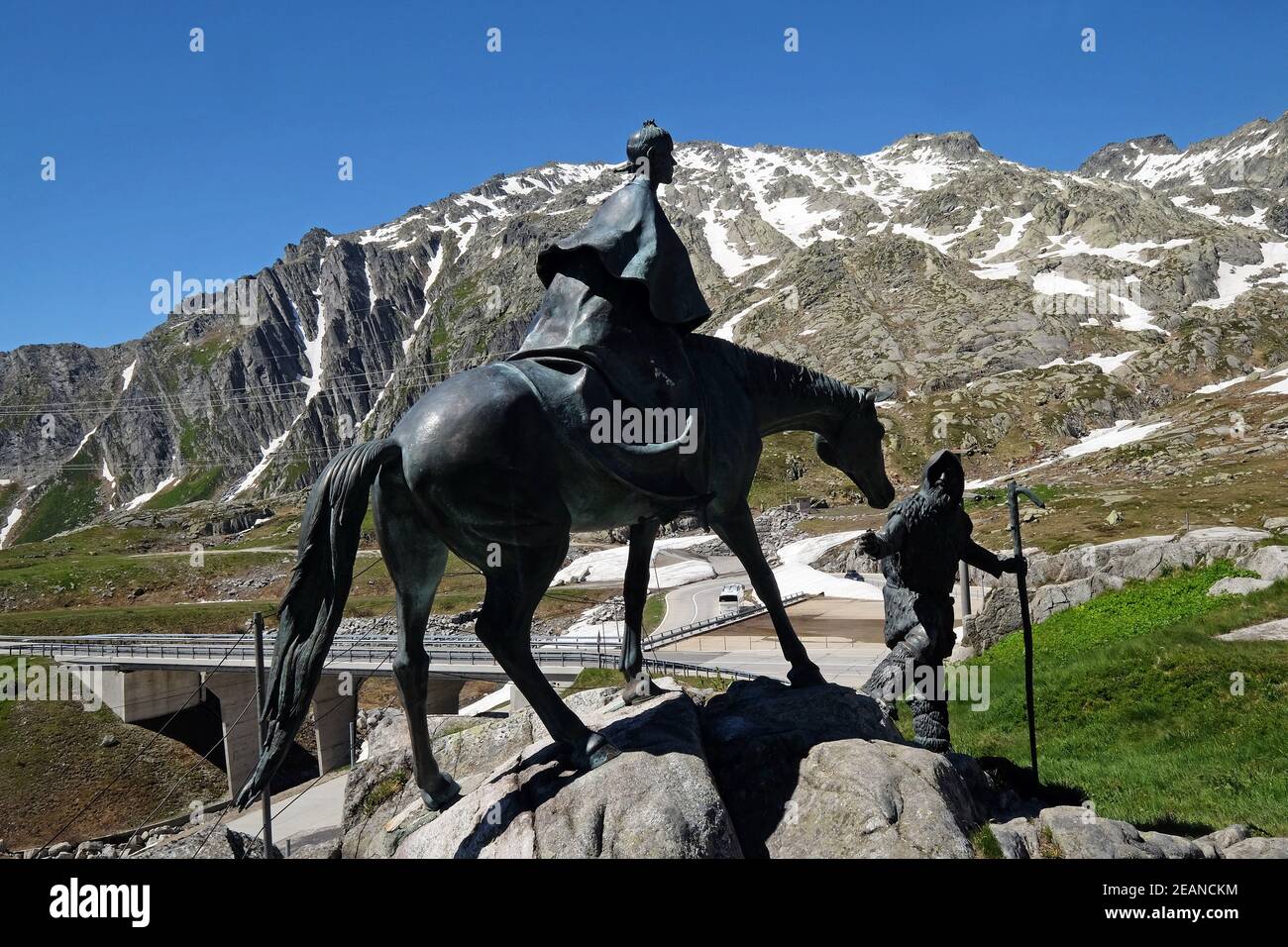 Statue gotthard pass switzerland hi-res stock photography and images ...