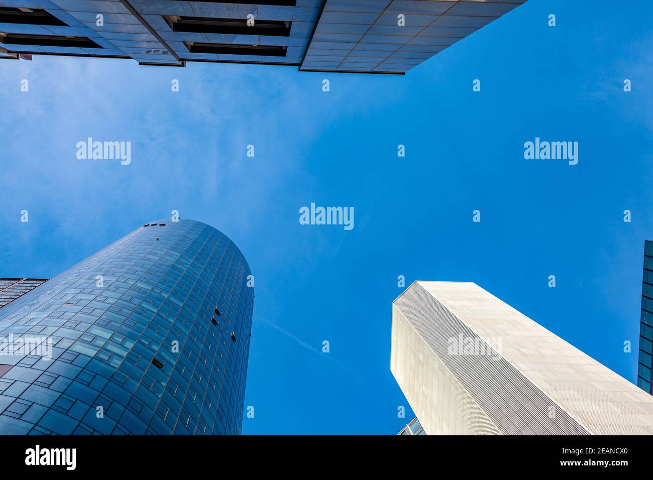 skyscrapers of a modern big city Stock Photo - Alamy
