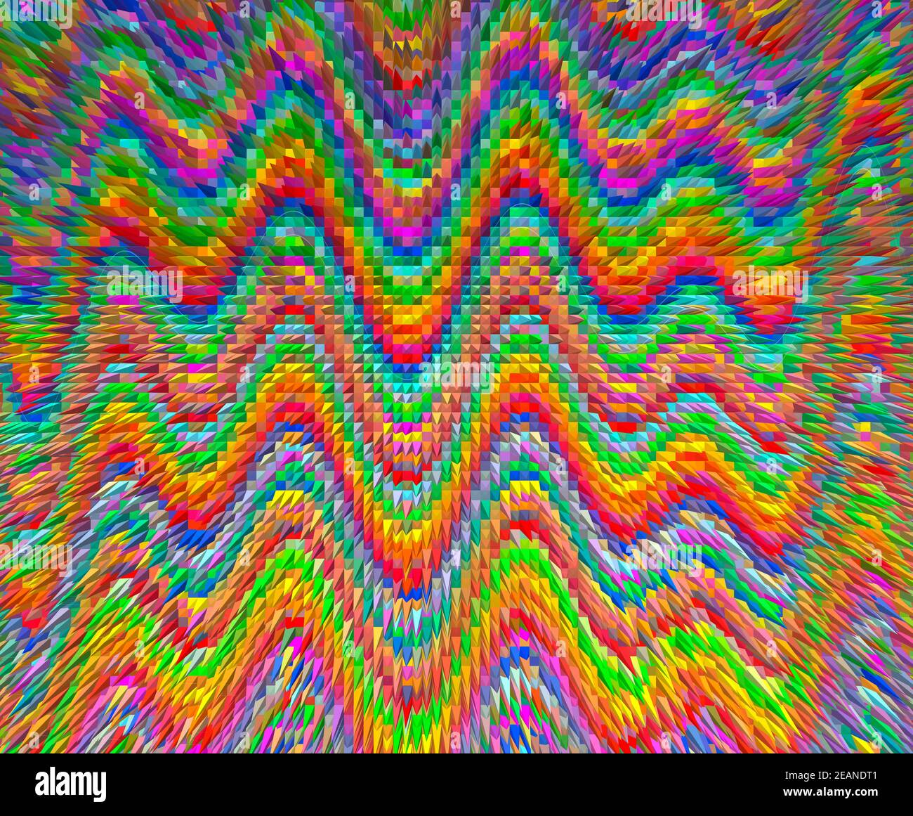 Colorful abstraction from sharp surfaces of all colors of rainbow Stock ...