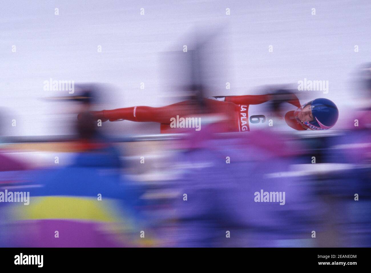 Doris NEUNER, AUT, Olympic champion, gold medal, action, luge, sledding ...