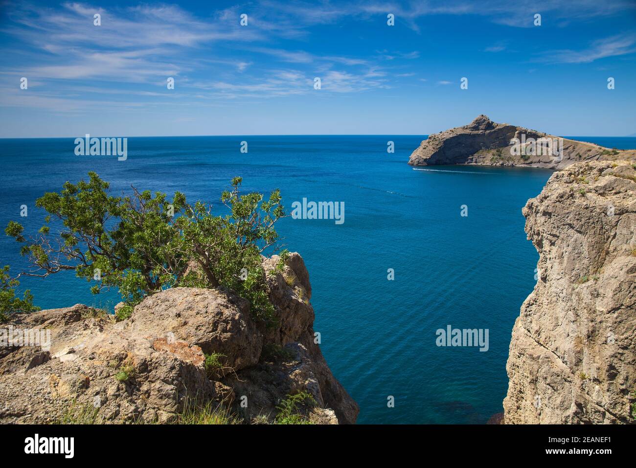 Novy Svit Botanical Reserve, Novy Svit, Crimea, Ukraine, Europe Stock ...