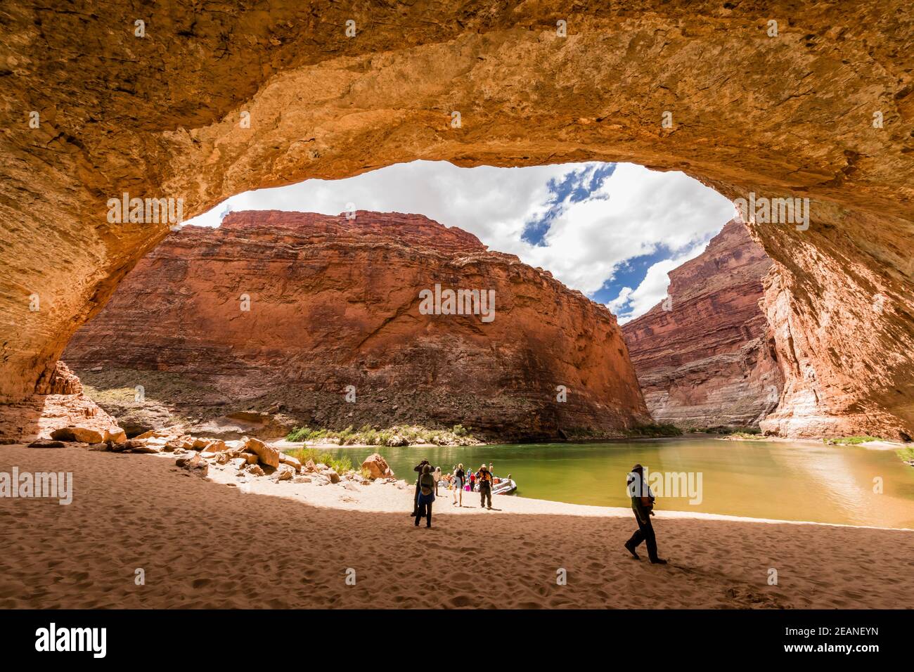 The Naturally Formed Redwall Cavern Colorado River Grand Canyon