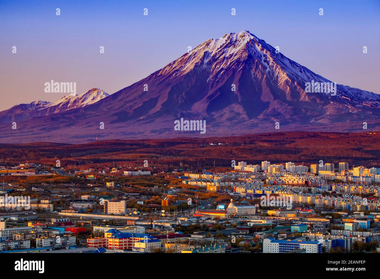 Kamchatka russia landscape aerial hi-res stock photography and images ...