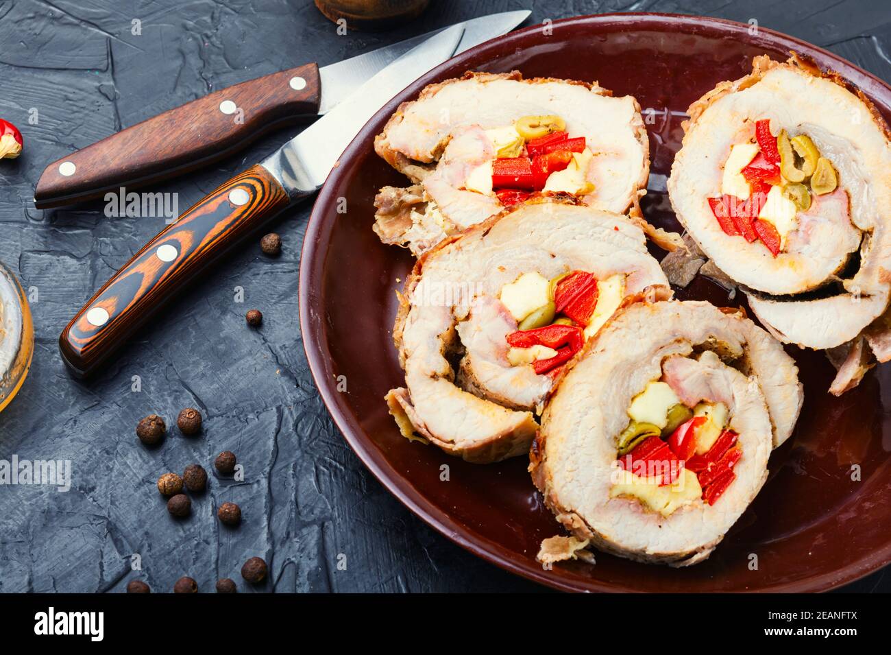 Meat rolls hi-res stock photography and images - Alamy