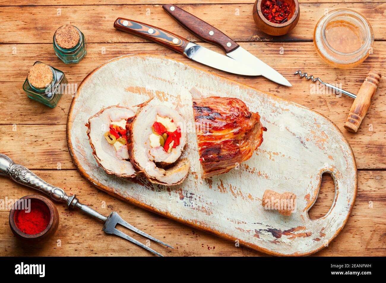 Meat rolls hi-res stock photography and images - Alamy