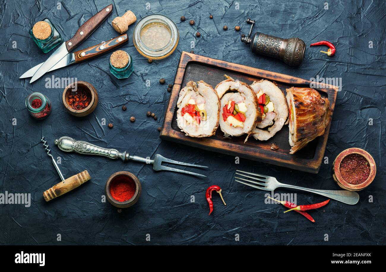 Roll veal hi-res stock photography and images - Alamy