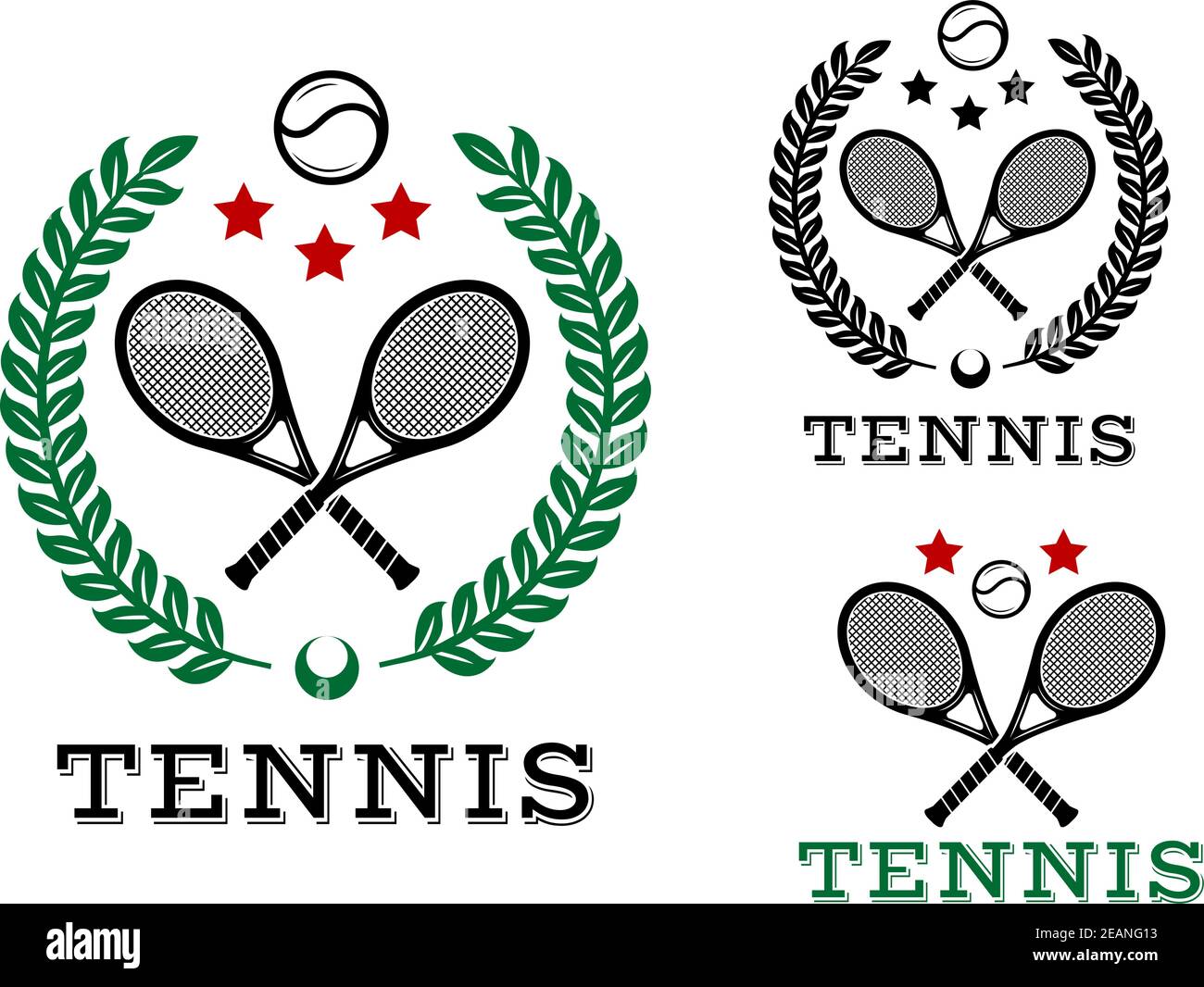 Wimbledon symbol Stock Vector Images - Alamy