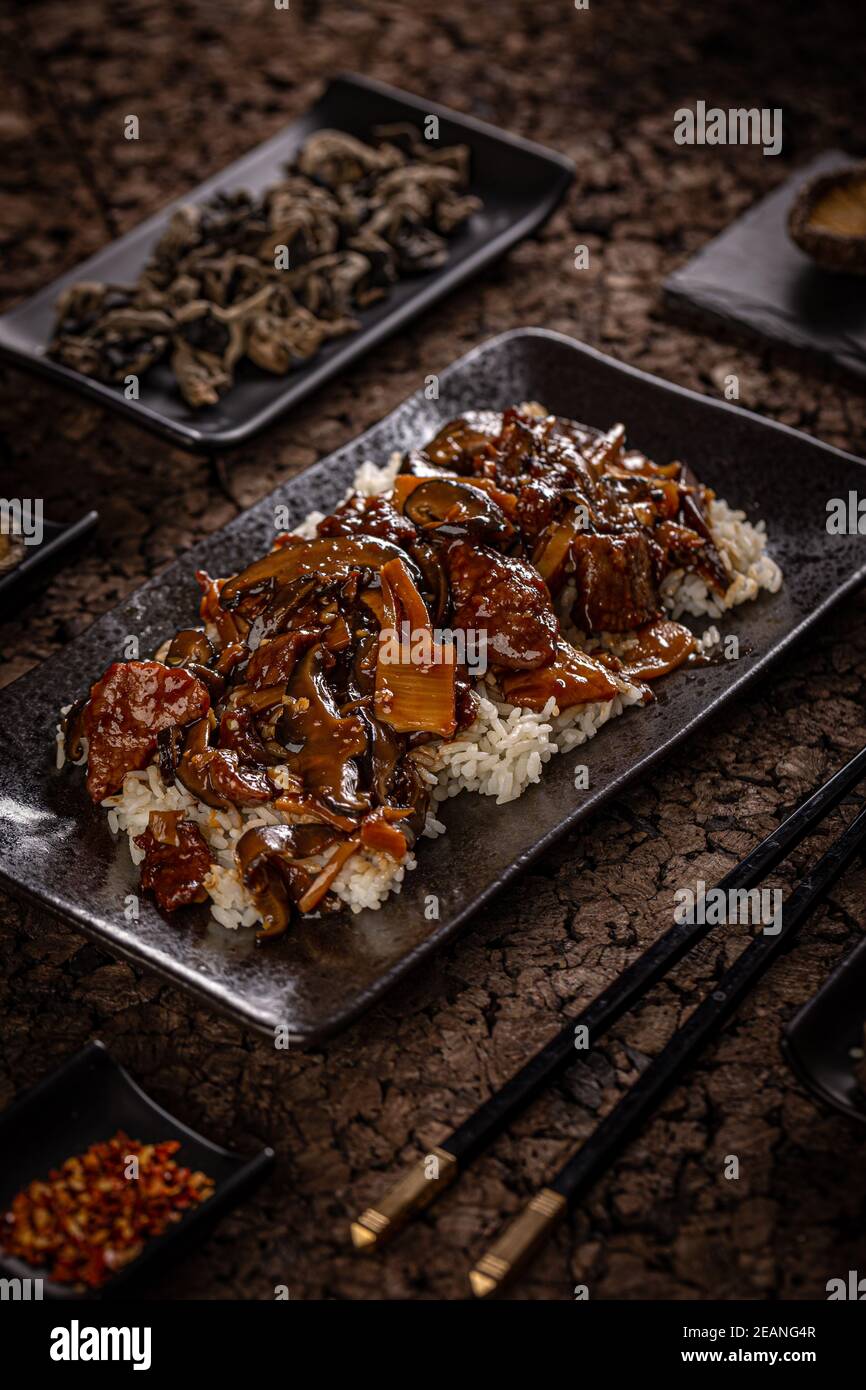 Chinese food idea Stock Photo - Alamy