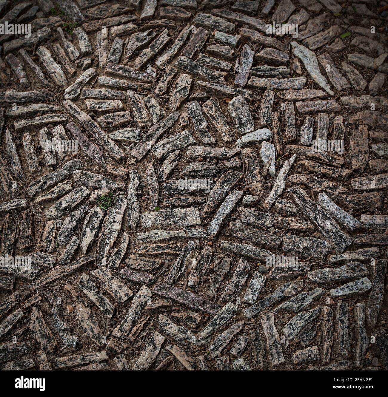 old surface of the stone pavement Stock Photo - Alamy