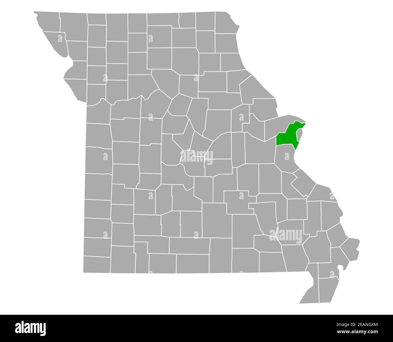 St louis county Cut Out Stock Images & Pictures - Alamy