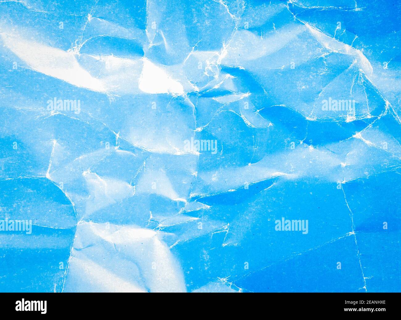 Image of blue crumpled paper texture Stock Photo - Alamy