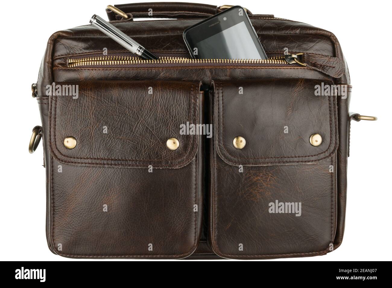 Overhead briefcase Cut Out Stock Images & Pictures - Alamy