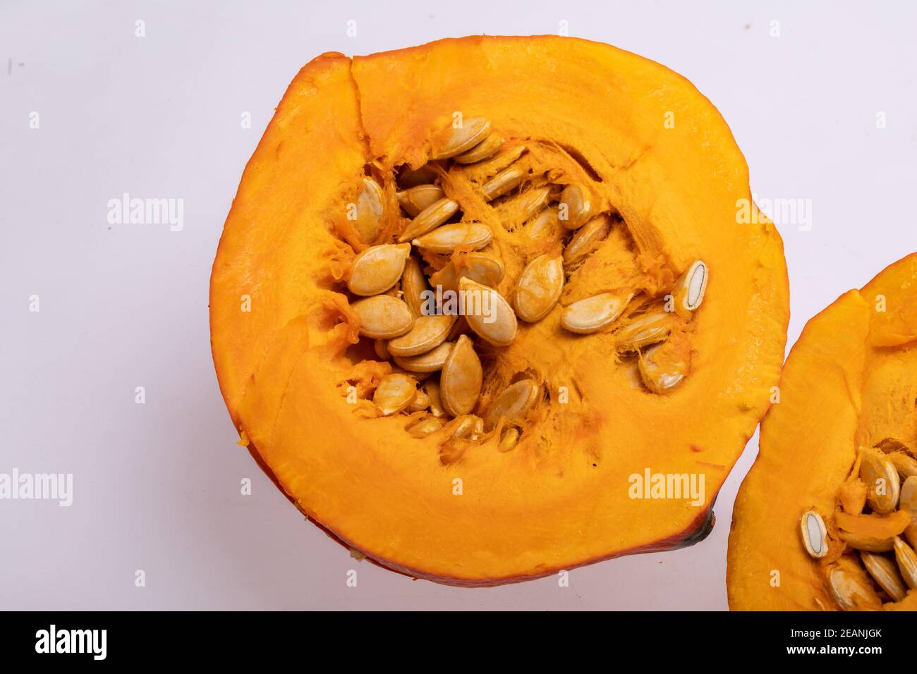 Yellow pumpkin vegetable isolated on white background Stock Photo - Alamy
