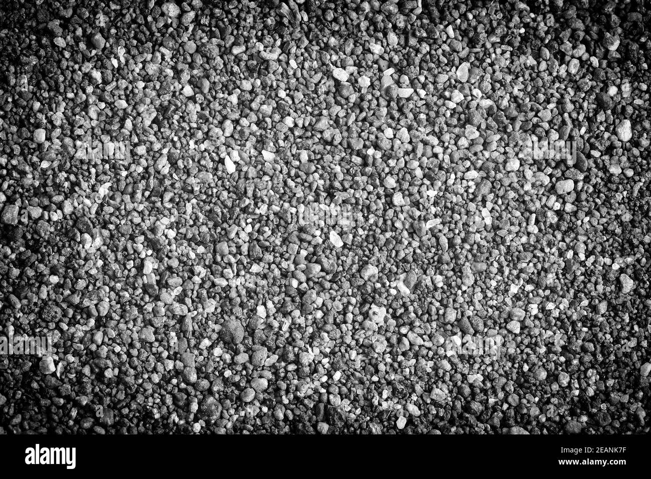 Pebble sandy beach Black and White Stock Photos & Images - Alamy